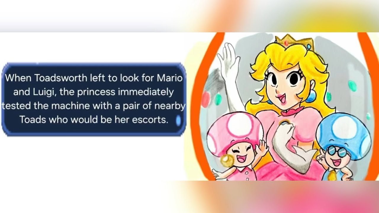 Super Mario Partners in Time: The Time Machine - YouTube