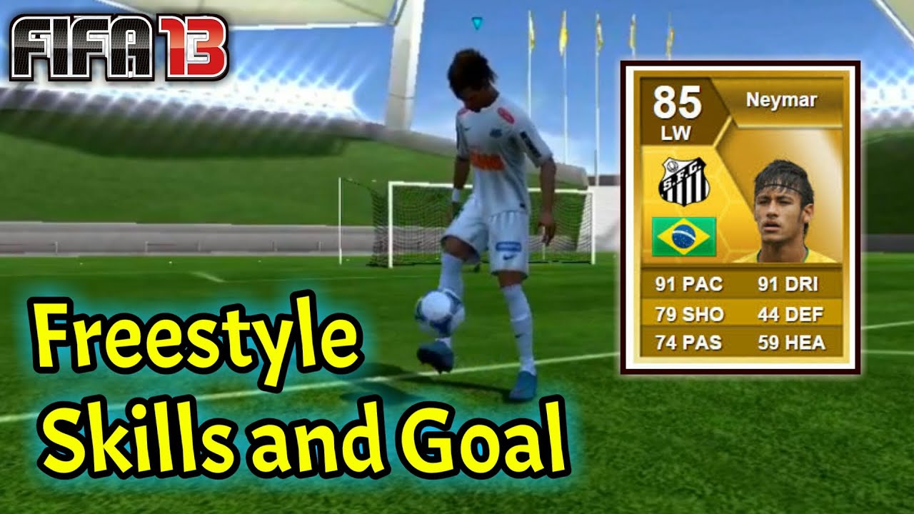 Neymar Jr FIFA 13 Freestyle Skills and Goals - YouTube