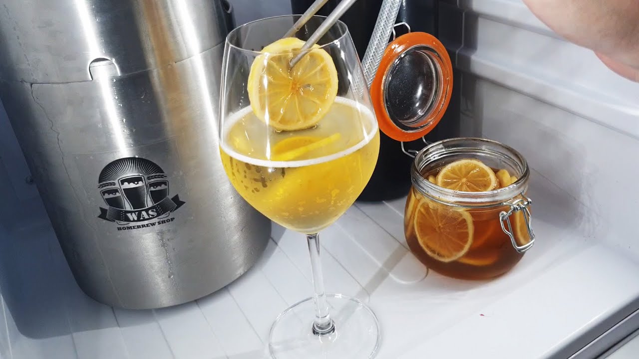 วิธีทำไวน์เลม่อนน้ำผึ้ง How to Make LEMON Mead - YouTube