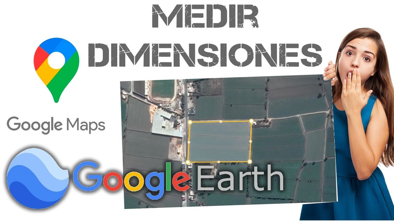 💹 Calcular DIMENSIONES (área, perímetro y distancia) con GOOGLE MAPS y ...
