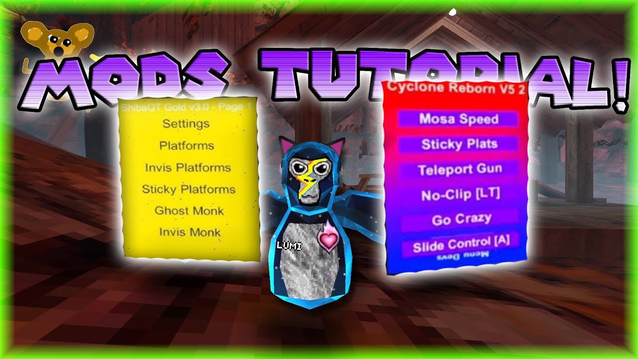 How to Install Mods For Gorilla Tag! (LATE 2024) | Gorilla Tag Modding ...