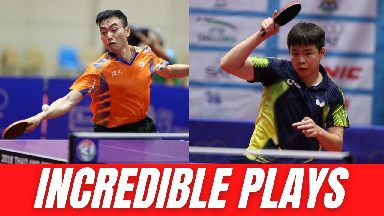 INCREDIBLE PLAYS | Lin Xu Qi vs Xu Ruifeng | 2018 Thailand Open HD ...