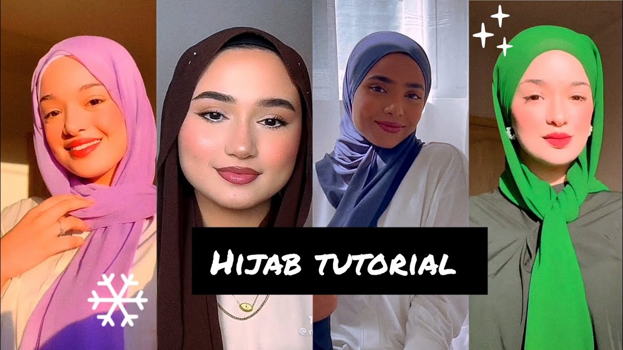 Hijab tutorial style #hijabstyle 💓 - YouTube