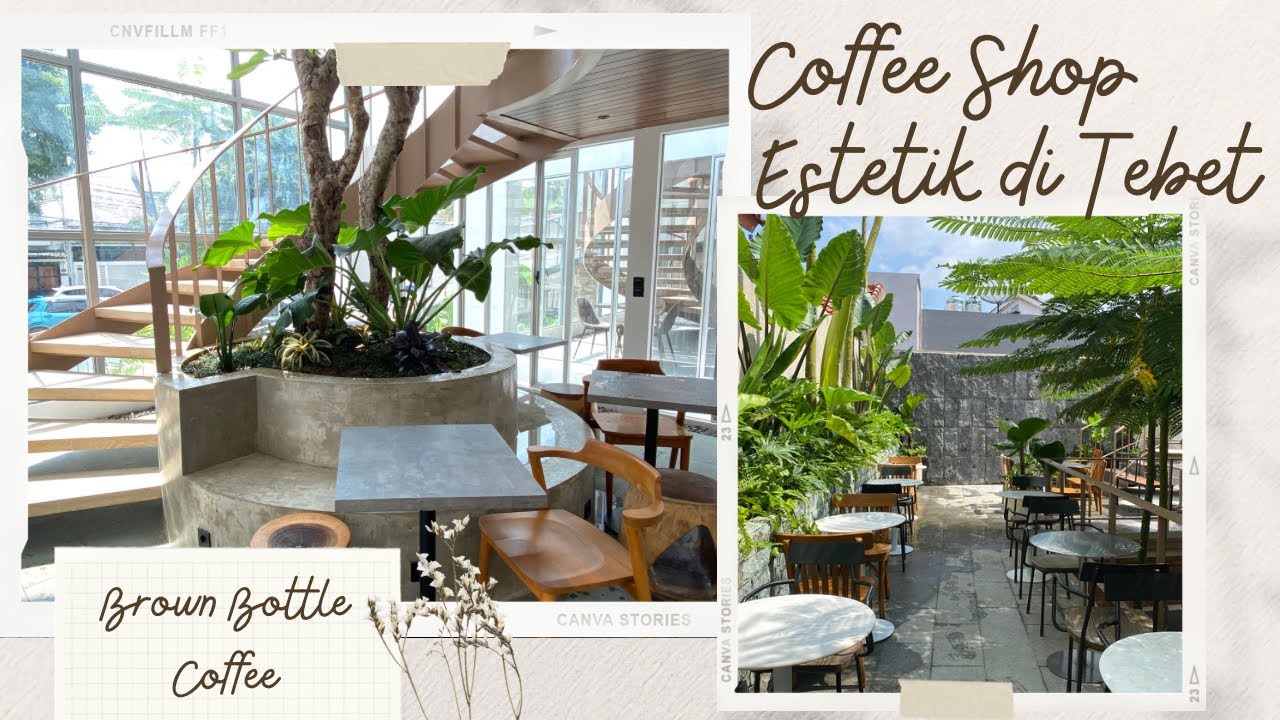 New! Coffee Shop Estetik di Tebet | Adem Banget Bikin Betah Nongki ...