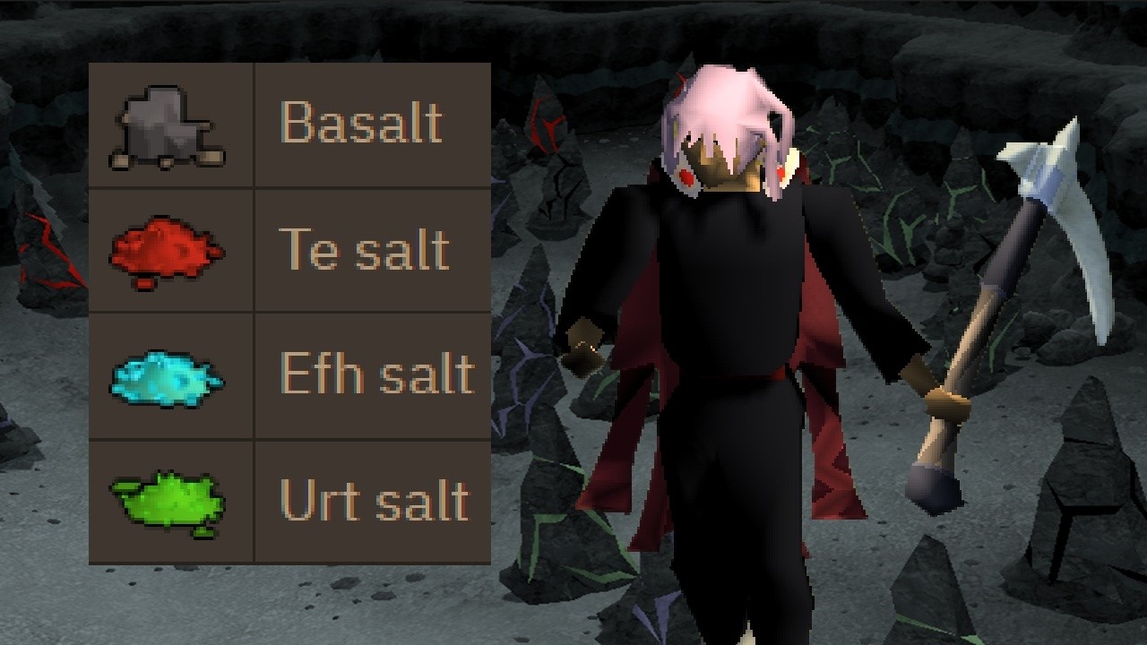 Salt & Basalt Mining Guide OSRS - YouTube