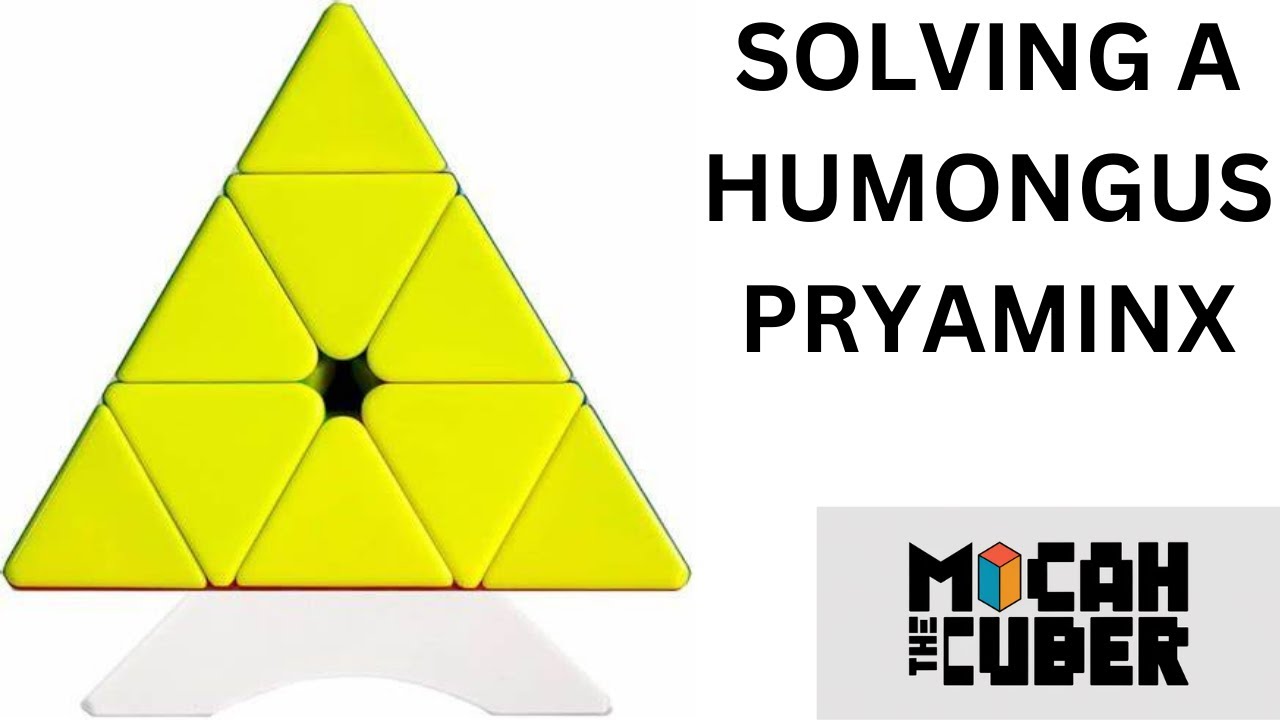 Solving a humongus pyraminx - YouTube