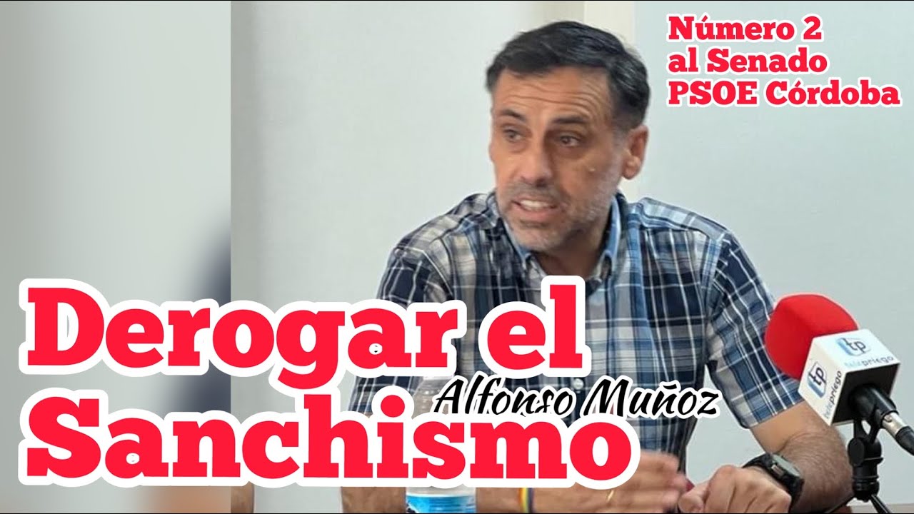 Derogar el sanchismo - YouTube