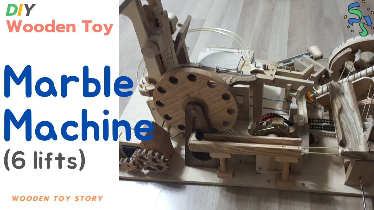 마블머신(Marble Machine with 6 lifts) - YouTube