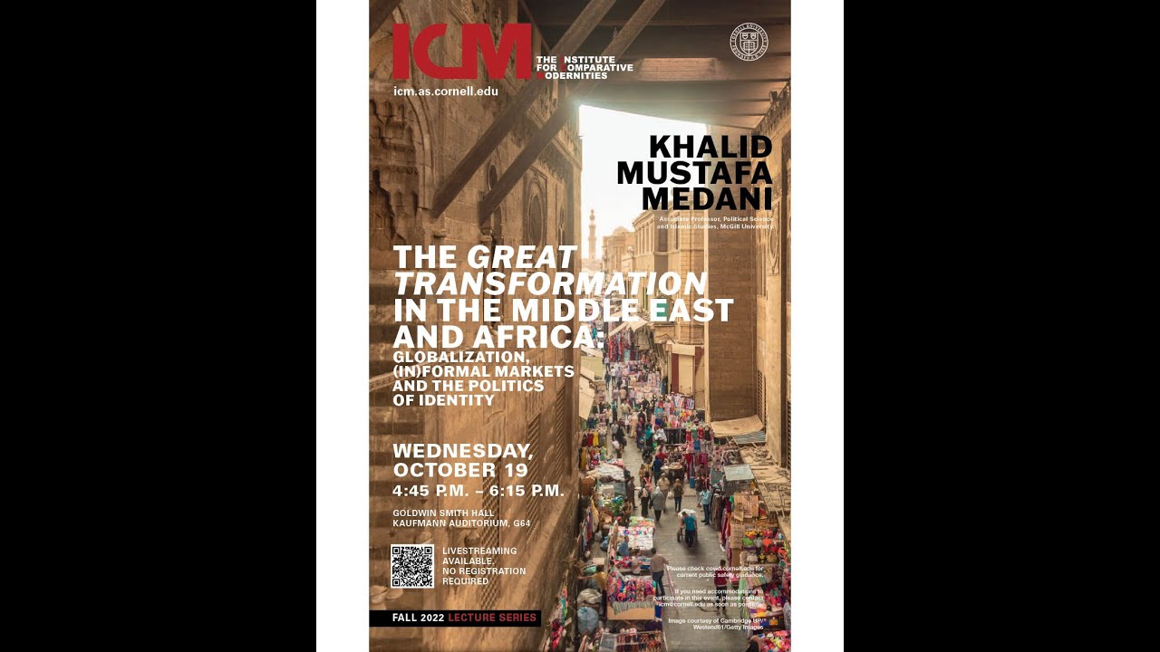 Khalid Mustafa Medani, "The Great Transformation in the Middle East and ...