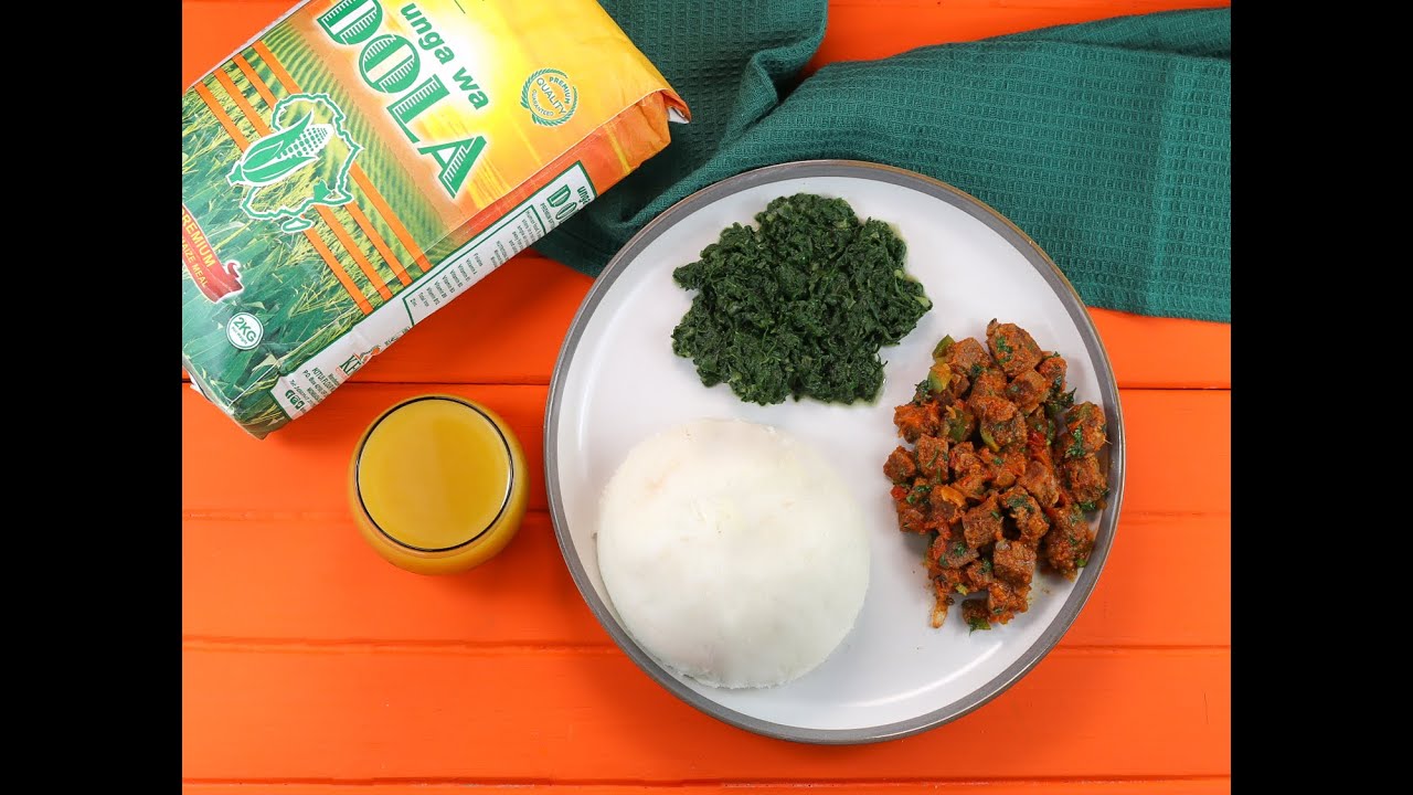 Dola Ugali Beef Fry - YouTube