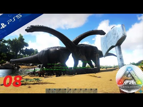 TAMING ANOTHER BRONTOSAURUS!?! - ARK SURVIVAL EVOLVED! 4K PS5 - EPISODE ...