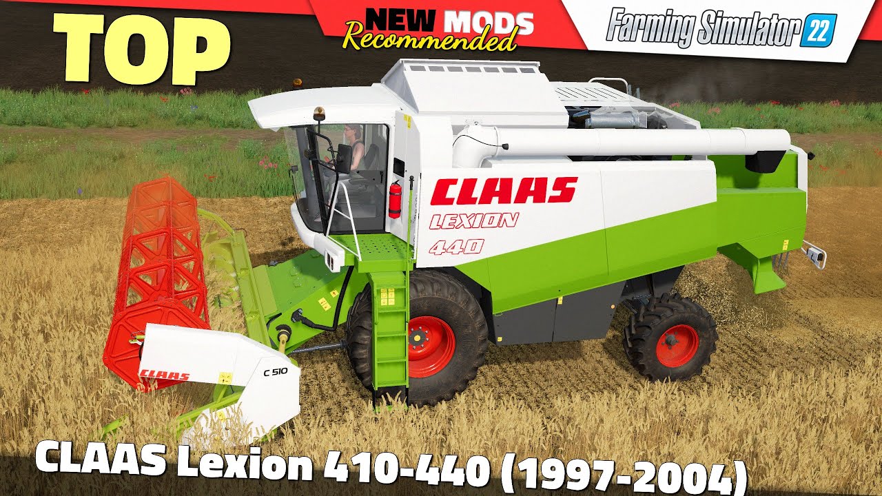 FS22 | CLAAS Lexion 410-440 (1997-2004) - Farming Simulator 22 New Mods ...