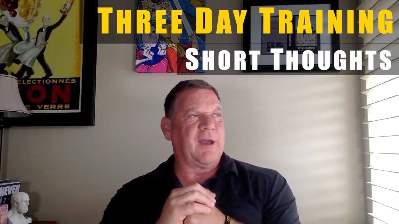 Three Day Training - YouTube
