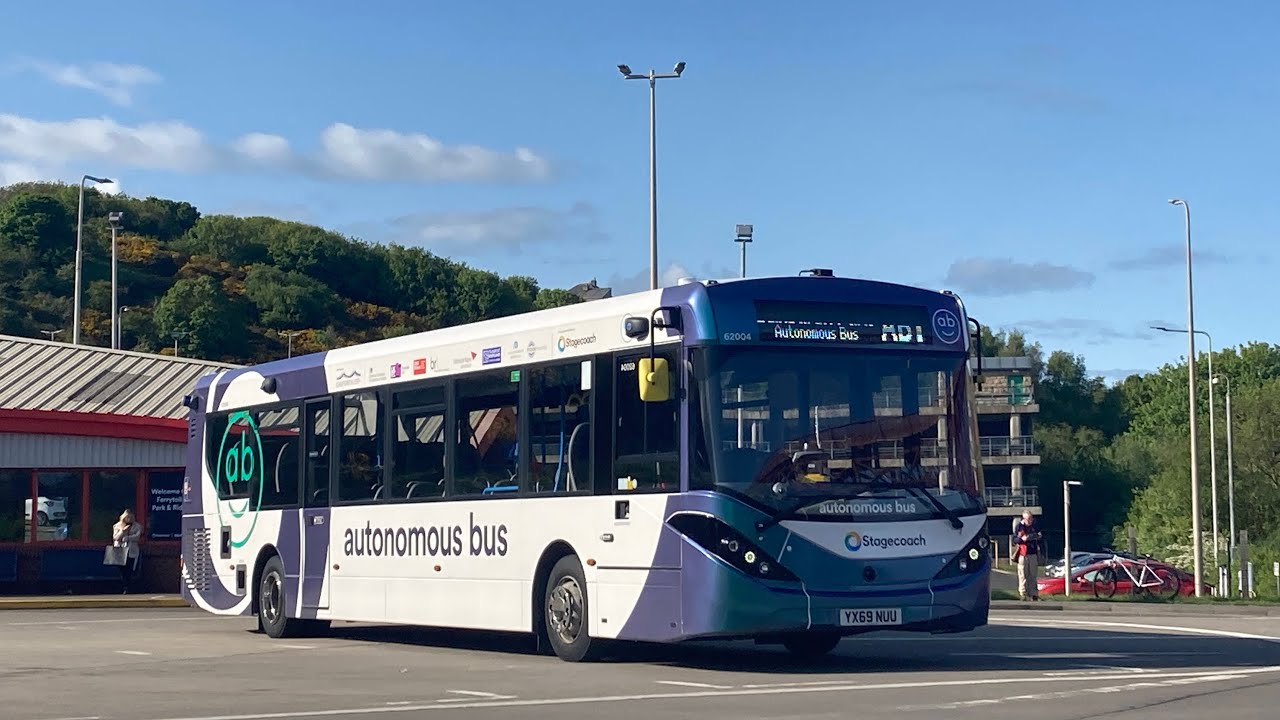 The UK’s first ever autonomous bus service with modified enviro 200 ...