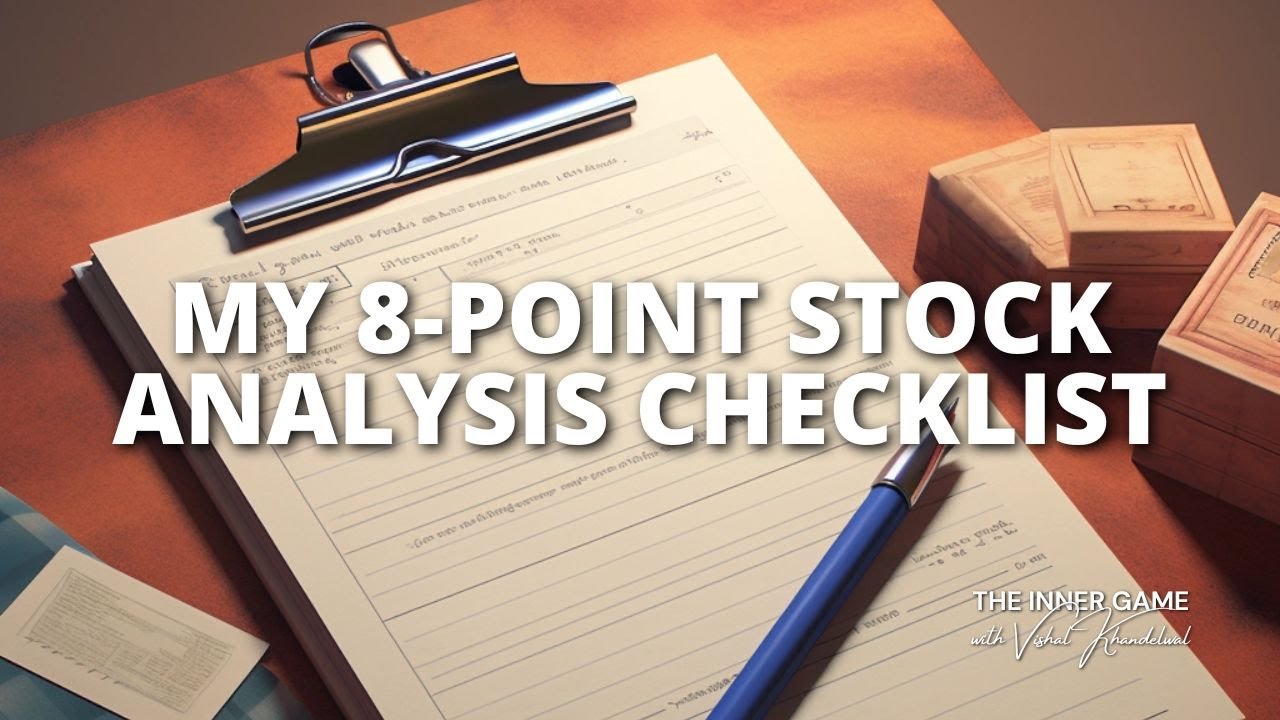 My 8-Point Stock Analysis Checklist - YouTube