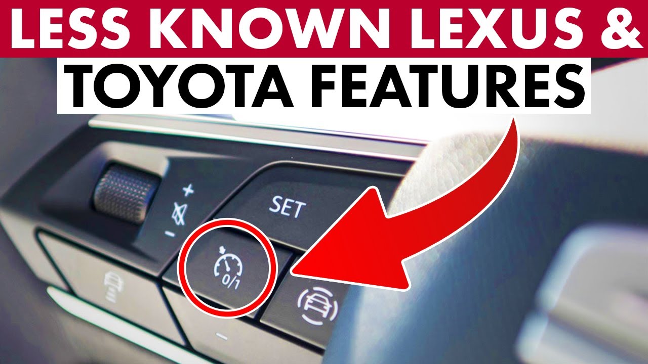 HIDDEN Toyota And Lexus Features You’ll REGRET Not Knowing Sooner - YouTube