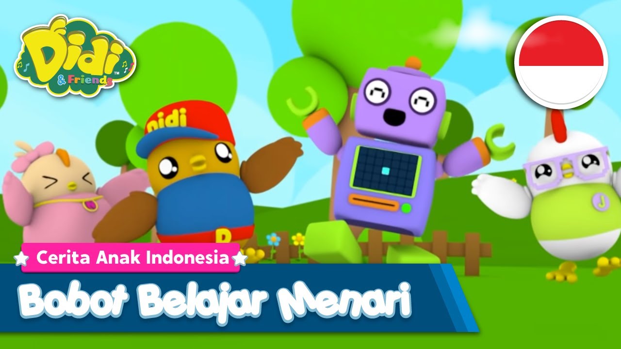 Bobot Belajar Menari | Kisah Lucu Anak-Anak | Didi & Friends Indonesia ...