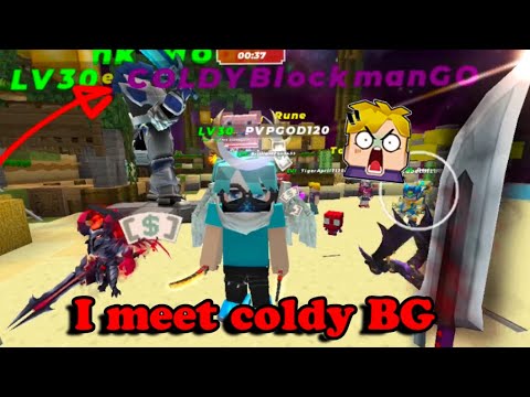 Meeting @COLDY_BlockmanGO in bedwars || blockman go bedwars - YouTube