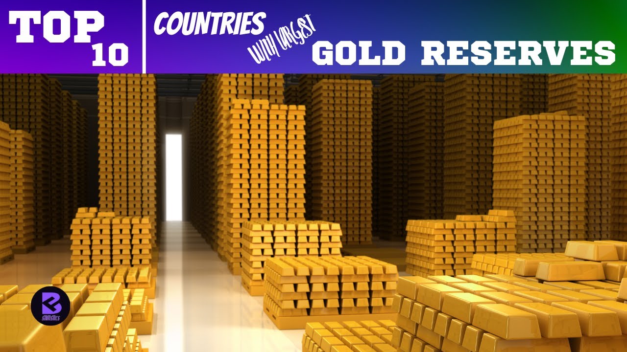 Top 10 Countries With largest gold reserves in the World #top10 #latest ...
