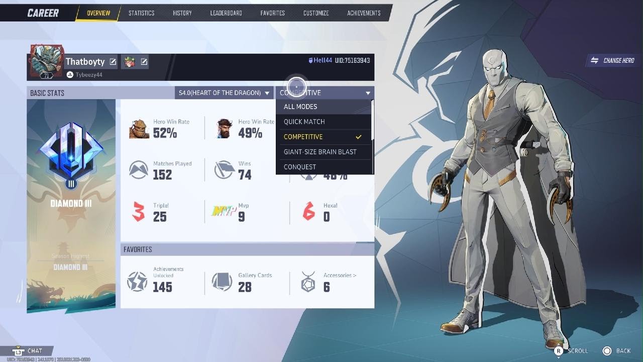 My week 3 Marvel rivals stats - YouTube