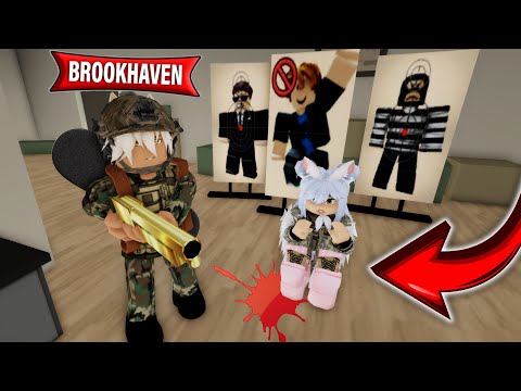 Sevgilimle ASKERİ EĞİTİM ALDIK 😱😂 ROBLOX BROOKHAVEN RP 🏡 YENİ GÜNCELLEME!