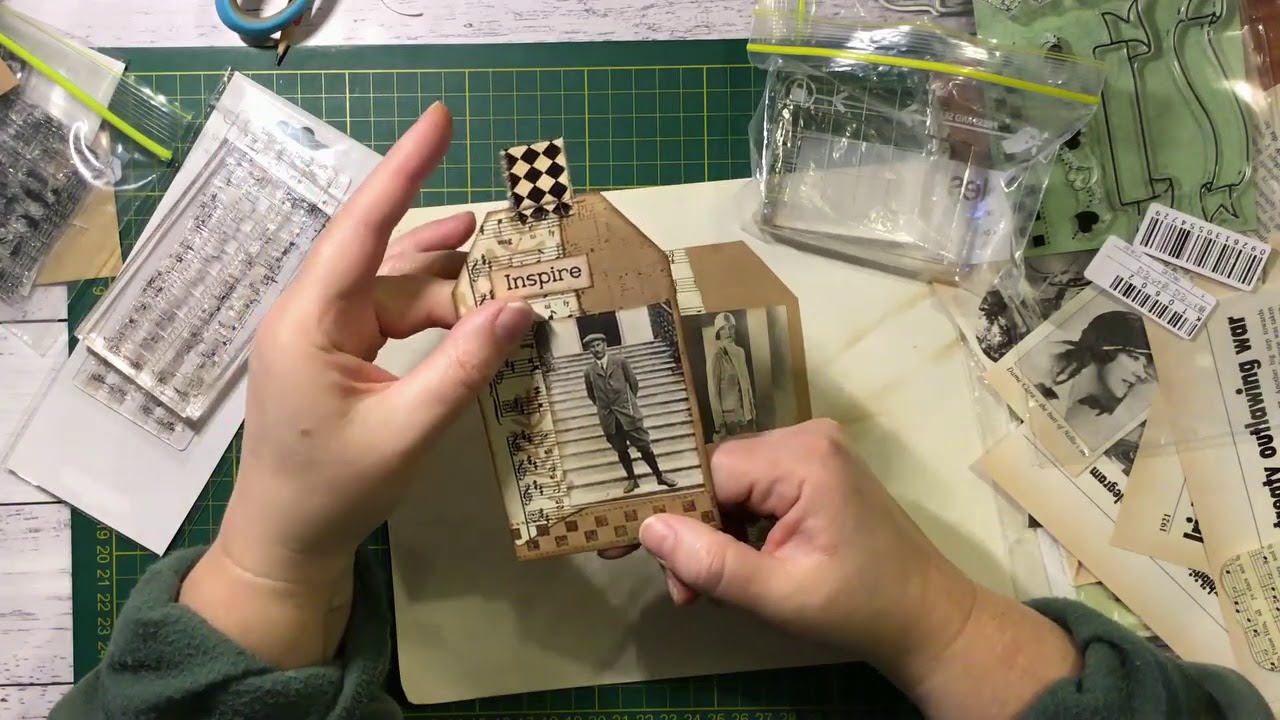 Envelope Journal #8 - Tag and Coin Envelope - YouTube