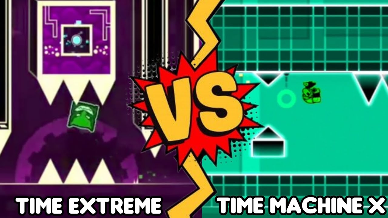Time Extreme VS Time Machine X | Geometry Dash 2.207 - YouTube