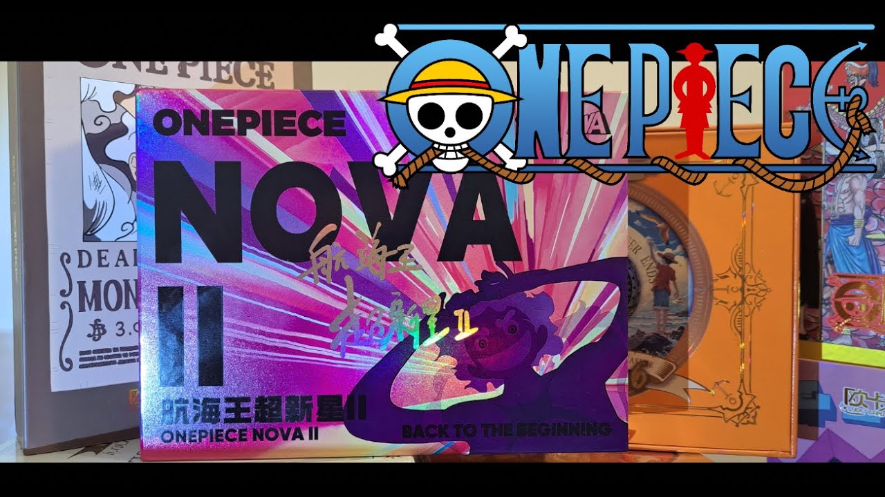 ONE PIECE newest NOVA II set! Box War! - YouTube