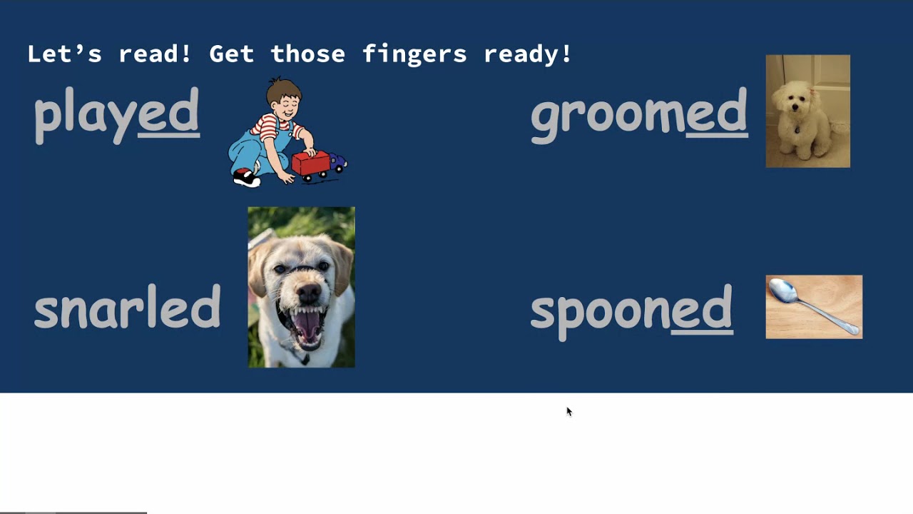 ed says /d/ (lesson 73) - YouTube