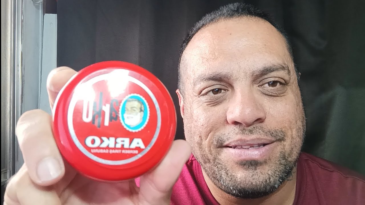 First Time Using Arko Shave Soap - YouTube