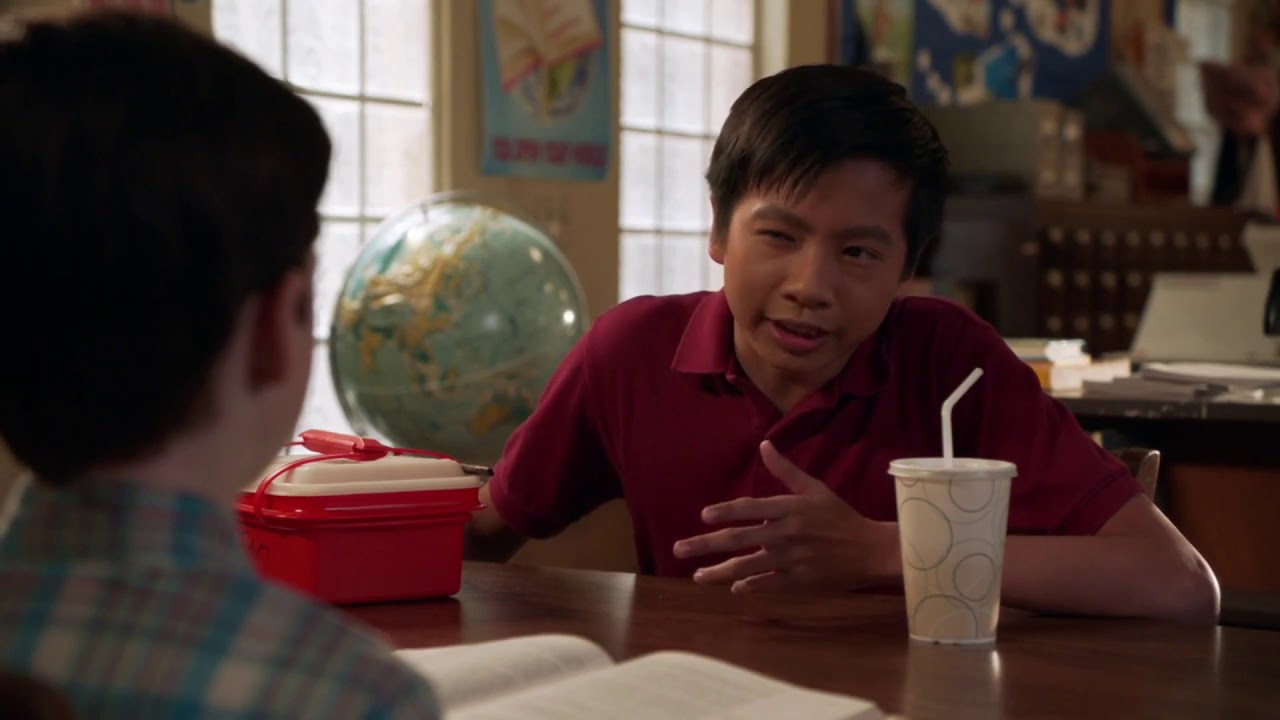 Young Sheldon When Tam Tried to Score on a Girl Friend - YouTube