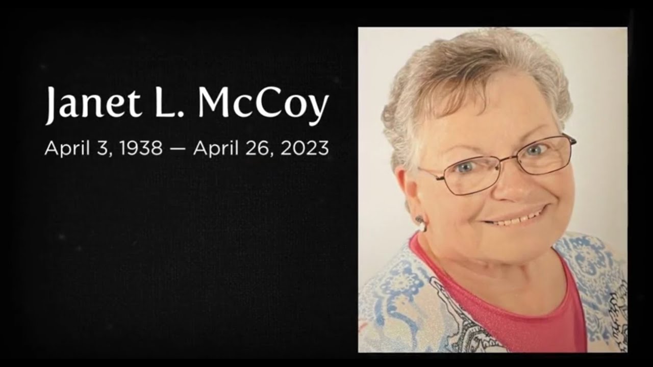 Janet L. McCoy Tribute - YouTube