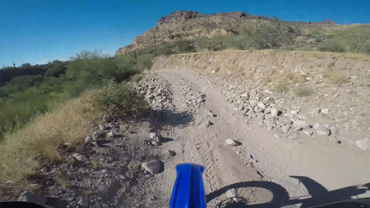 Raw desert riding! Bulldog canyon westgate Az - YouTube