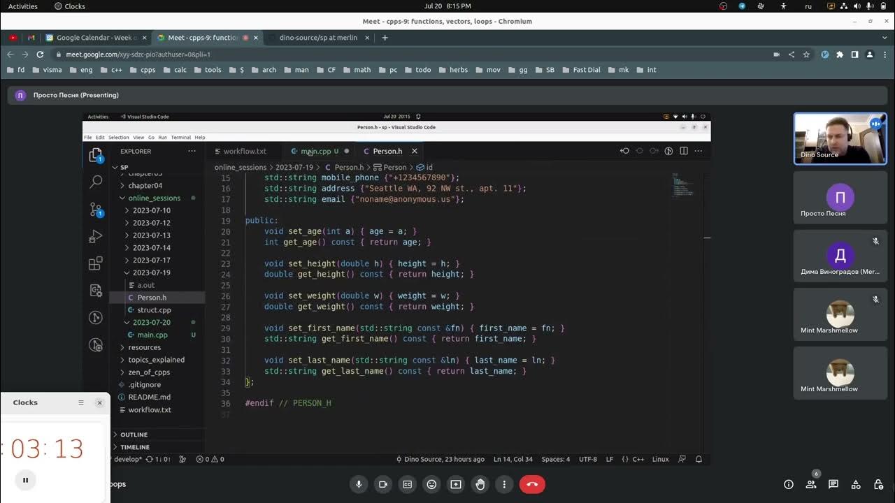 cpps-9: structs, range based for, functions, member functions, std::vector (part 1) - YouTube