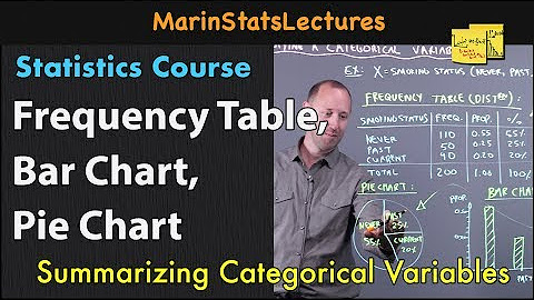 Descriptive Statistics Concept and with R | Statistics for Beginners | MarinStatsLectures - YouTube