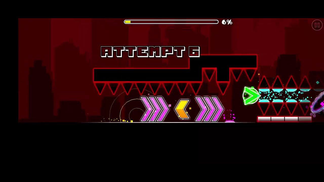 Getting straight fly on Geometry Dash mobile!! - YouTube