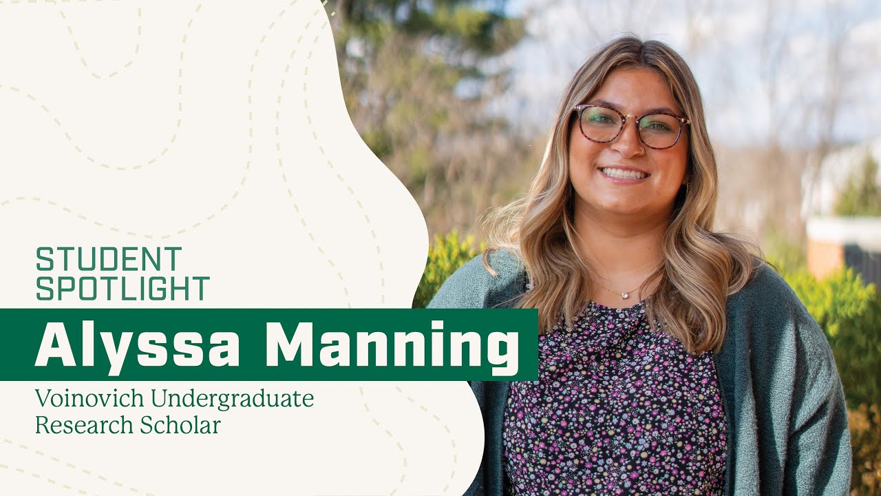 Scholar Spotlight: Alyssa Manning - YouTube