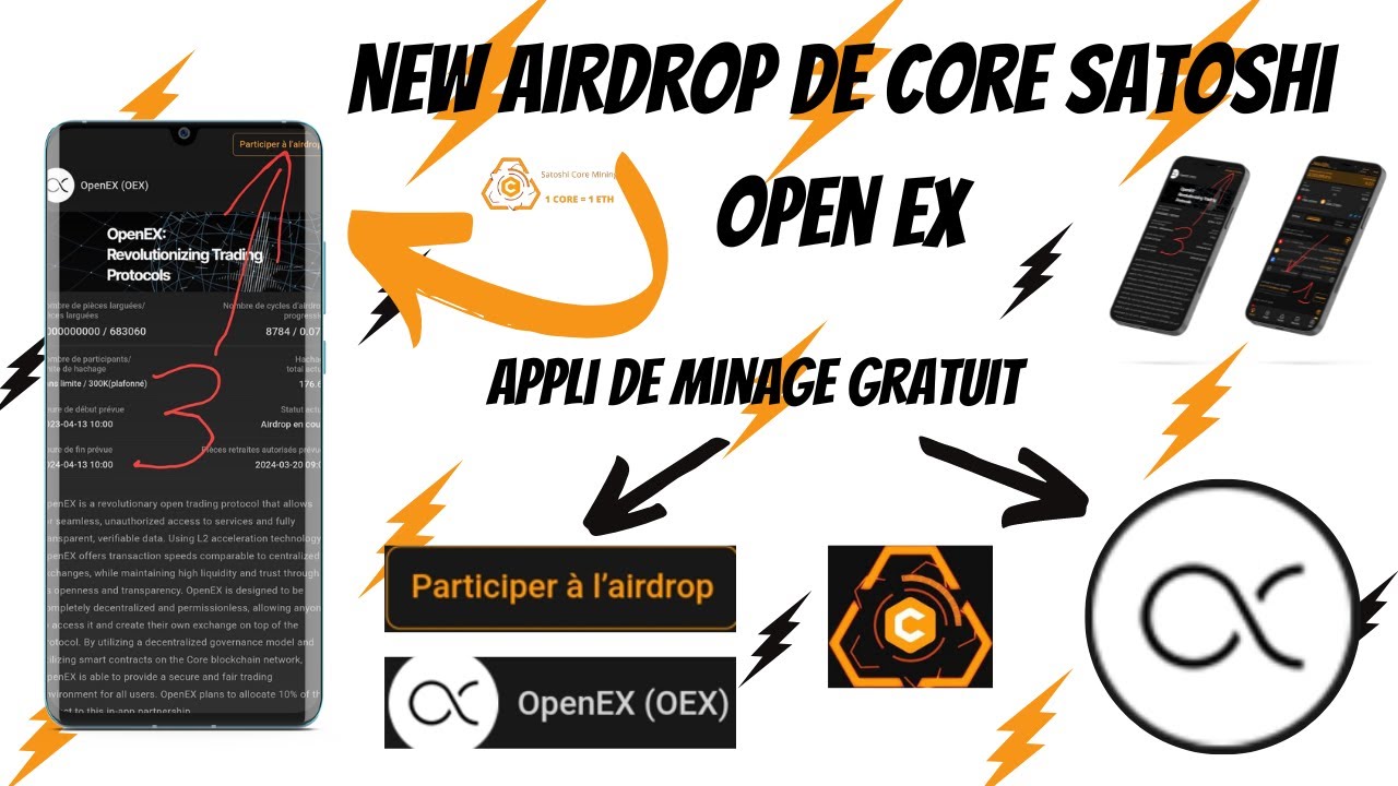 Comment participer a l'Airdrop OpenEX de Satoshi Core #Airdrop #OEX # ...