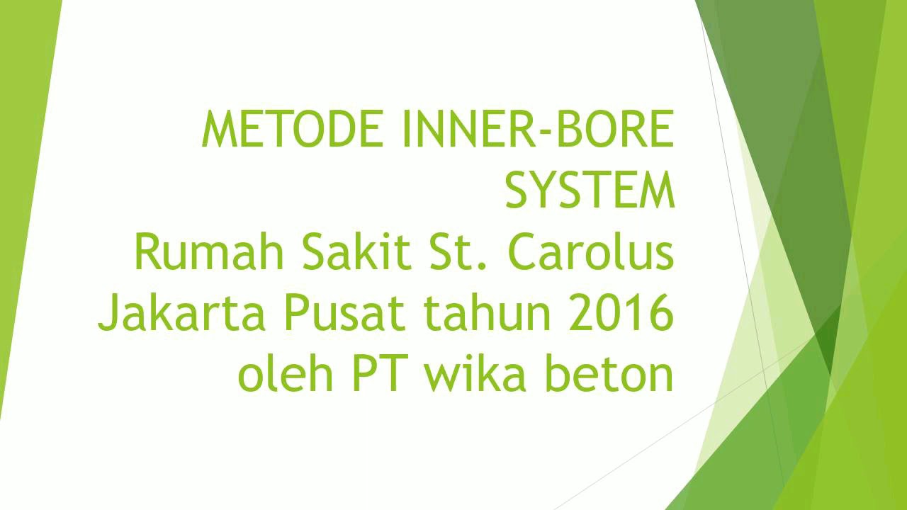 Pekerjaan inner bore system - YouTube