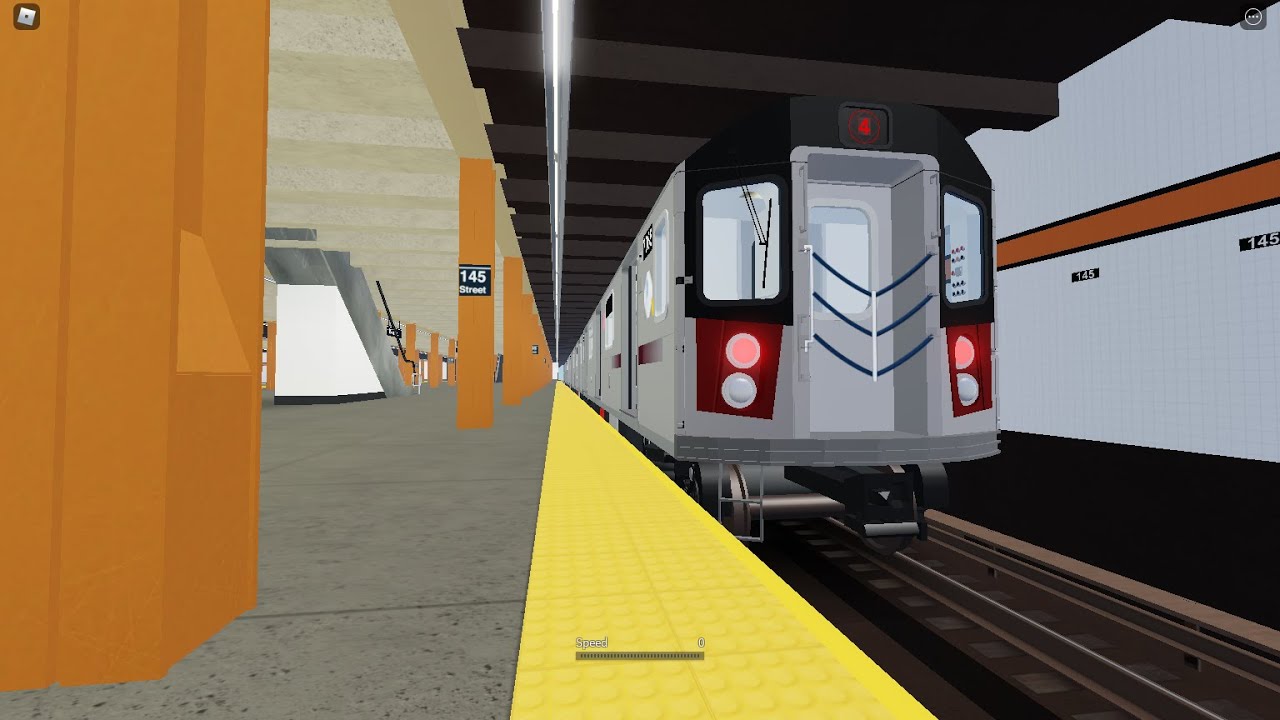ROBLOX | C via D Line - Driving the R142 (4) Train from 145 St to ...