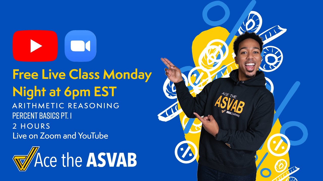 How Do You Get Faster at Calculating Percents? (Free ASVAB Class) - YouTube