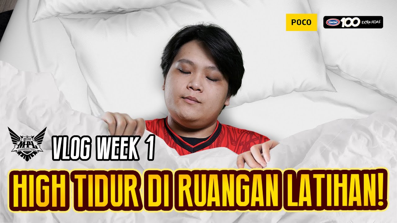 TERNYATA HIGH LEBIH SUKA TIDUR DI RUANGAN LATIHAN DARIPADA DI KAMAR ...