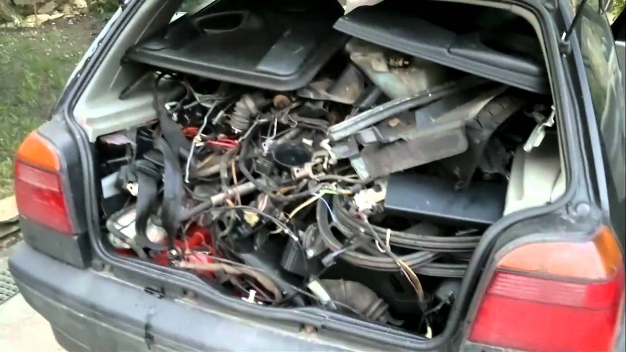 golf 3 fin du demontage parti 2 - YouTube