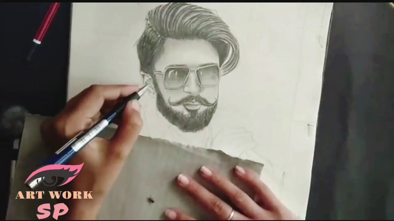 Jeet Nain Art Sketch Making Video | Jeet Nain Rinku Sihag - YouTube