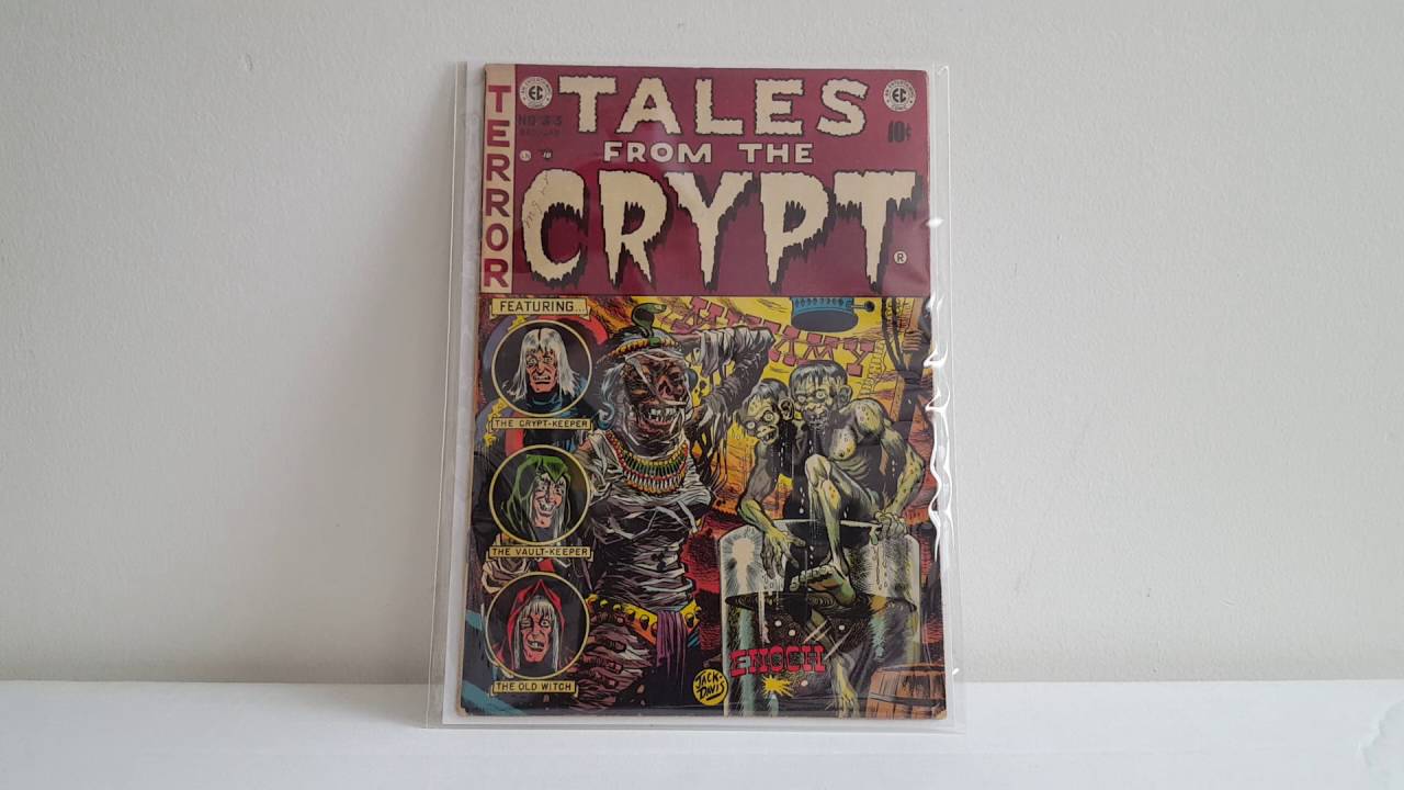 My EC Collection - Tales From the Crypt - RIP Jack Davis - YouTube