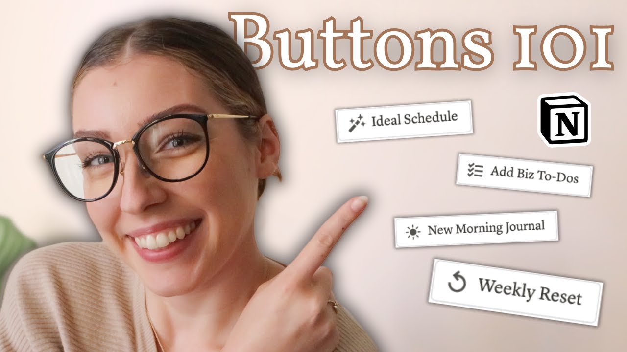Best And Worst Ways To Use Notion Buttons Notion Button Tutorial Youtube
