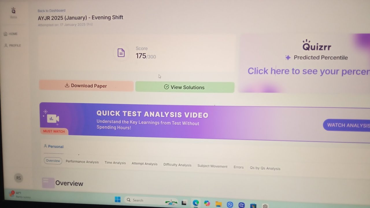 THE REAL DEMOTIVATION😥 - AYJR Results 🥶 || AWAKEN JEE - YouTube