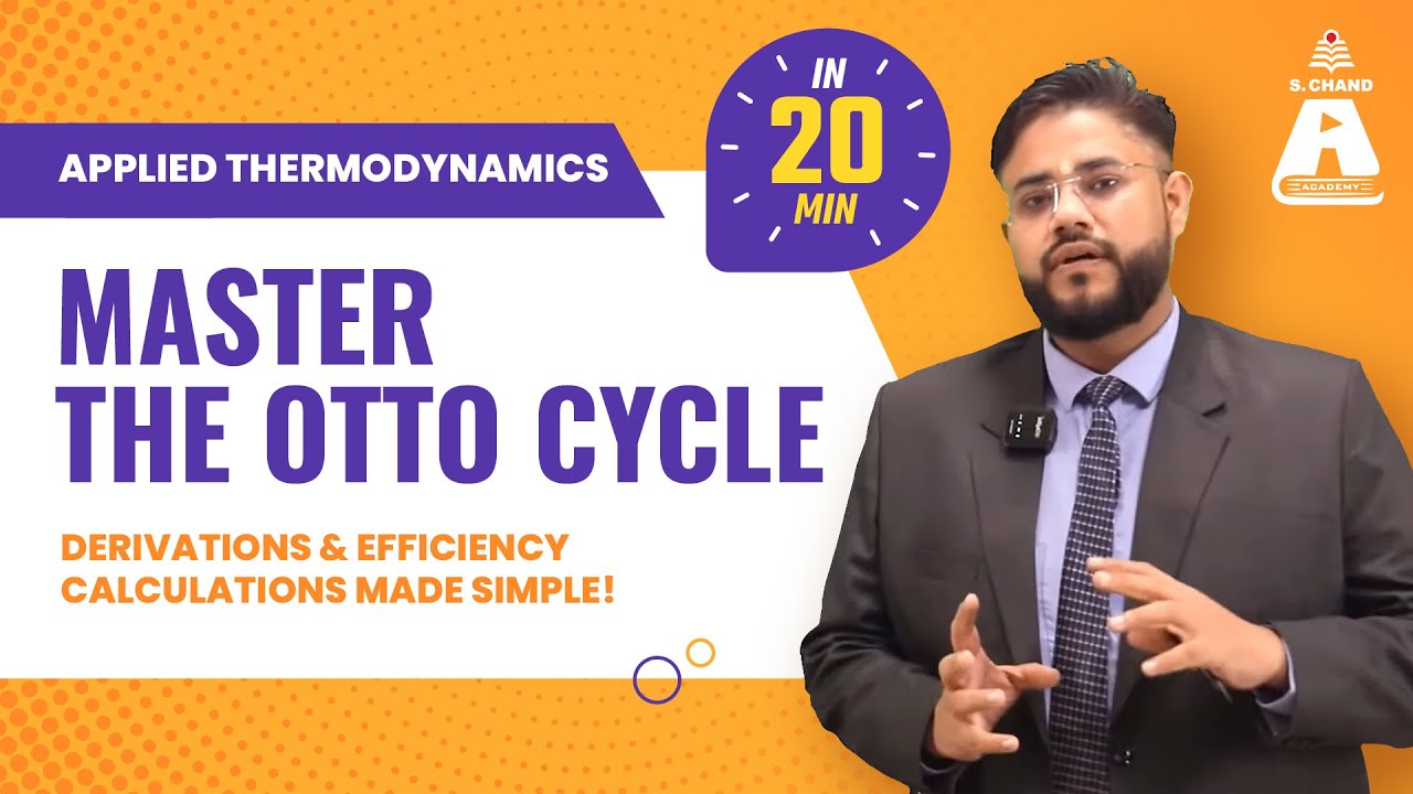 Understanding the Otto Cycle: Derivation & Applications in Applied ...