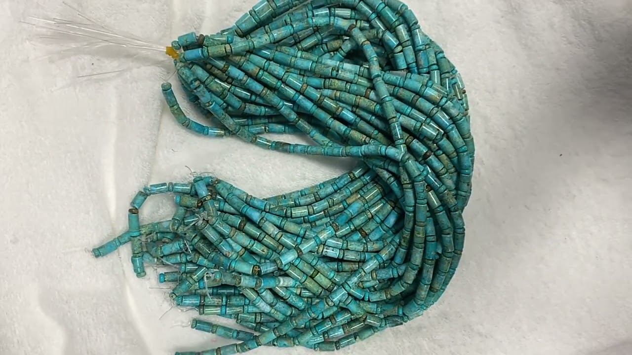 AAA+ Green Imperial Turquoise Emperor Natural Stone Round Loose Beads ...