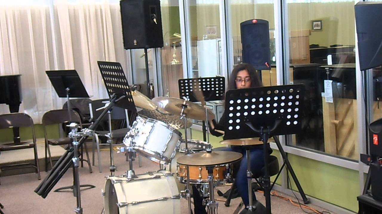 Female Drummer in Action - YouTube